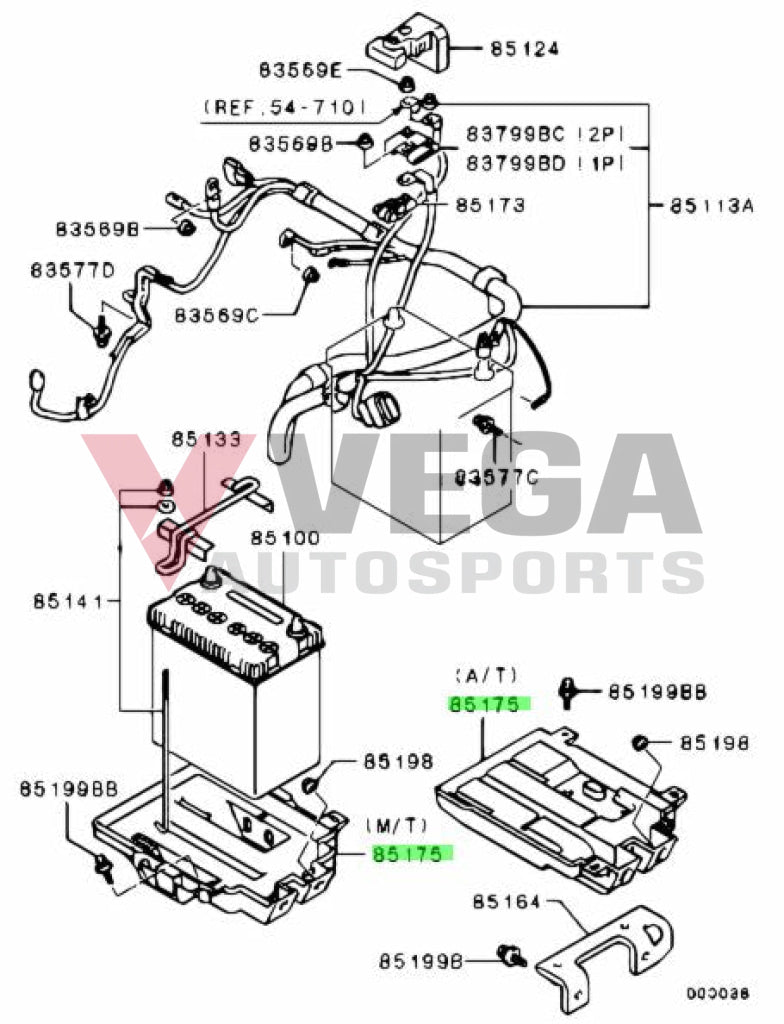 Battery Tray to suit Mitsubishi Lancer Evolution 7 / 8 / 9 CT9A CT9W M ...