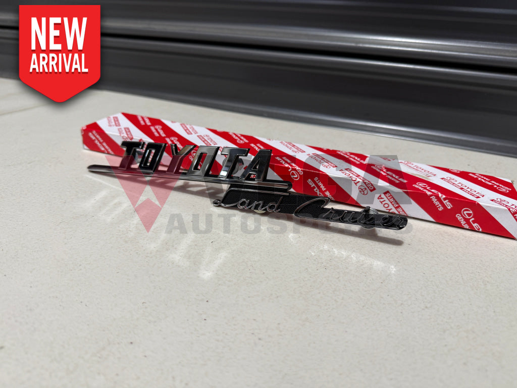 Front Fender Emblem Badge to suit Toyota Landcruiser 40 Series 1969-74 ...