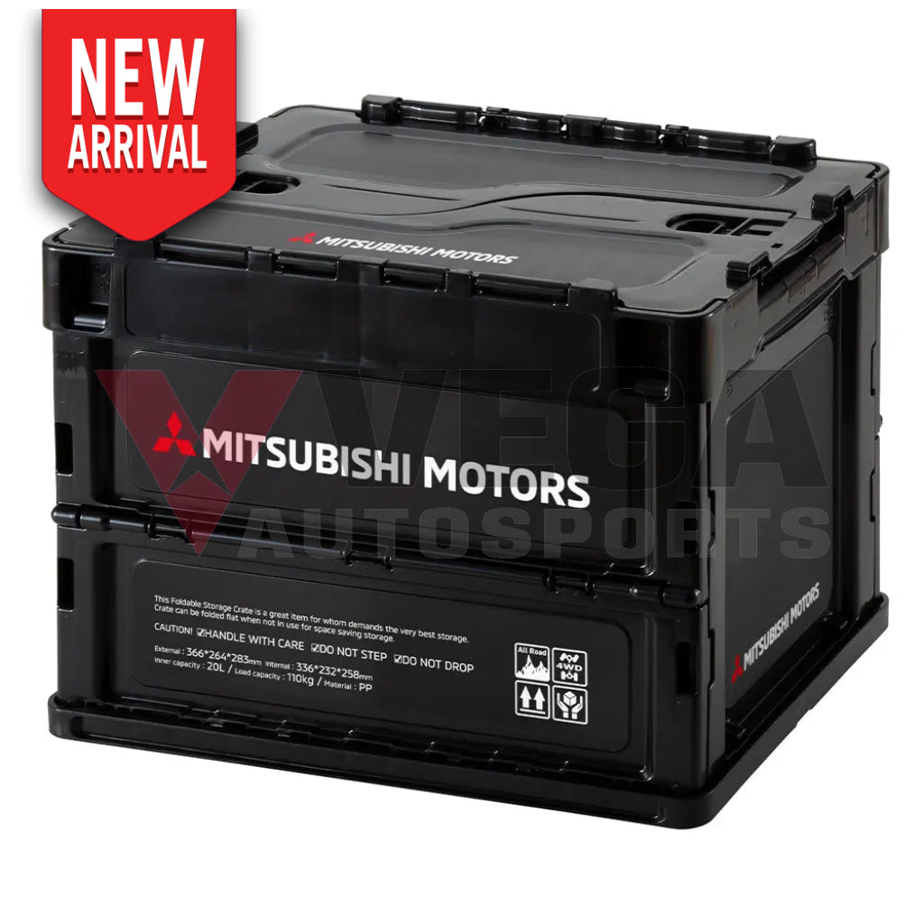 Genuine Mitsubishi 20L Folding Crate – Vega Autosports