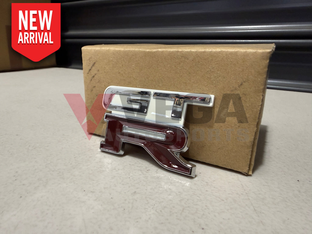 GTR Boot Lid Badge (Replica) to suit Nissan Skyline R32 GTR (Crystal W ...