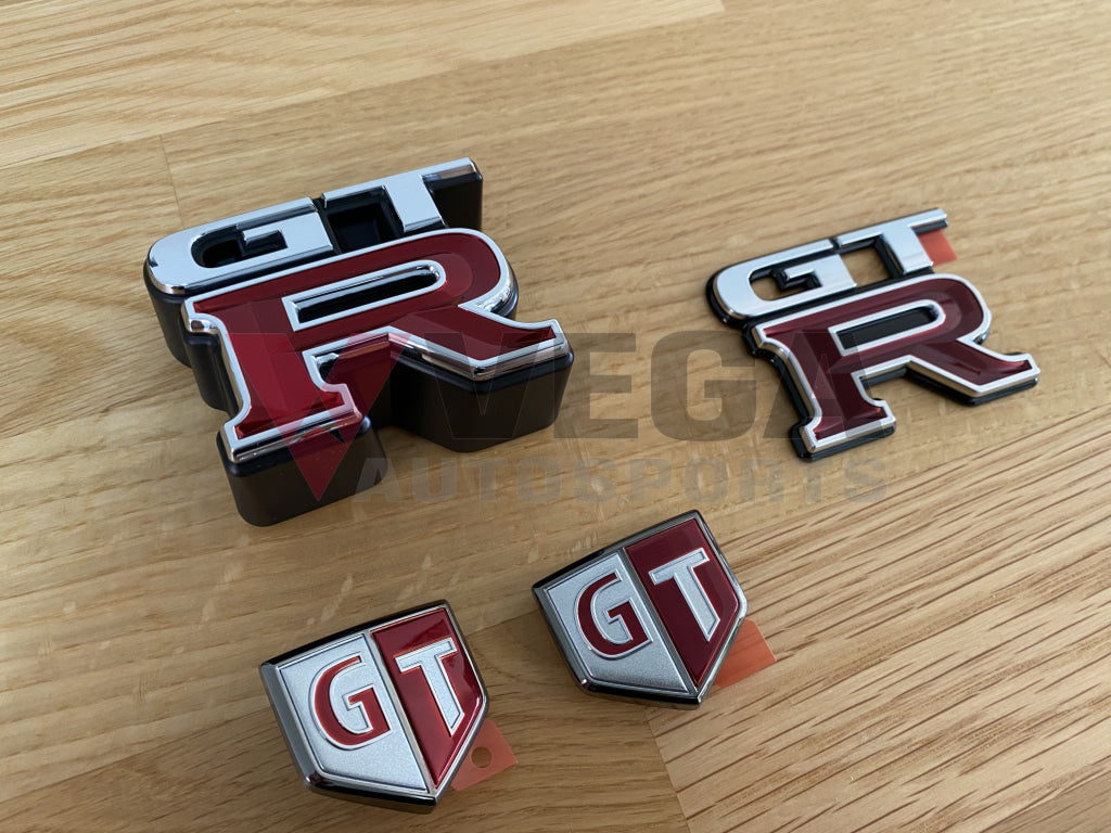 OEM Emblem Set to suit Nissan Skyline R34 GTR – Vega Autosports