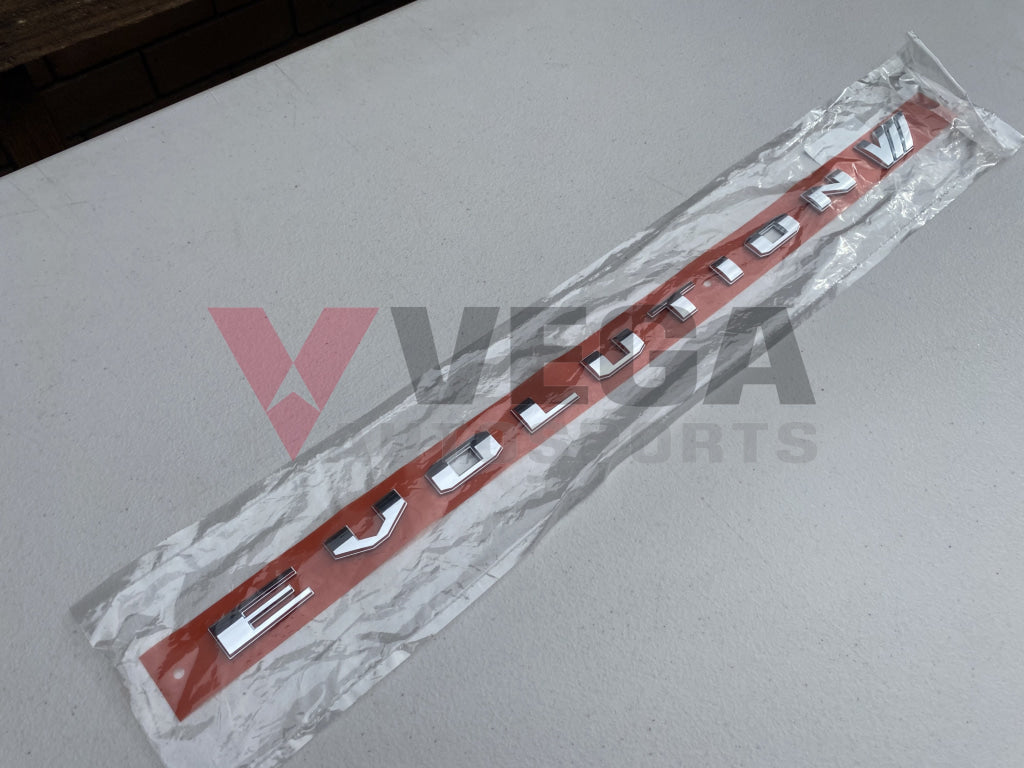 Rear Boot Emblem 'Evolution VII' to suit Mitsubishi Lancer Evolution 7 ...