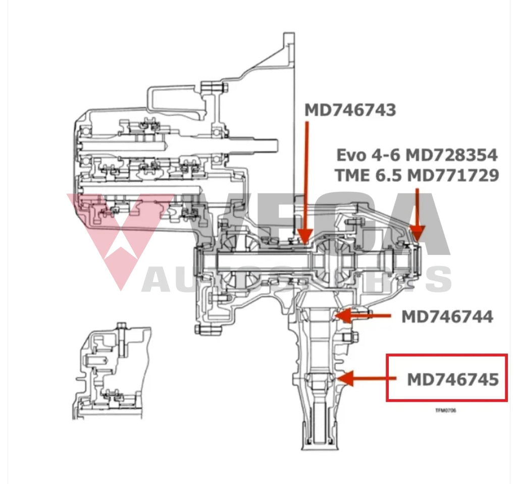 Mitsubishi Lancer Evolution IV V VI TME CN9A CP9A – Vega Autosports
